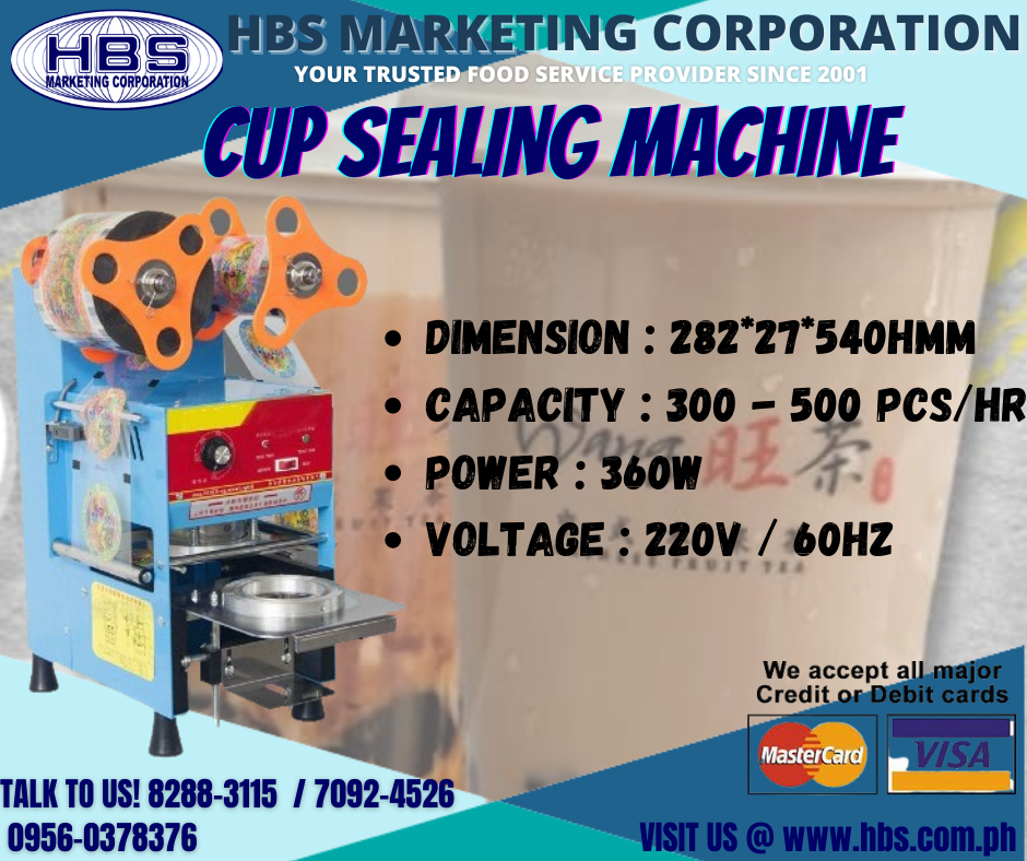 HBS | Cup sealing machine